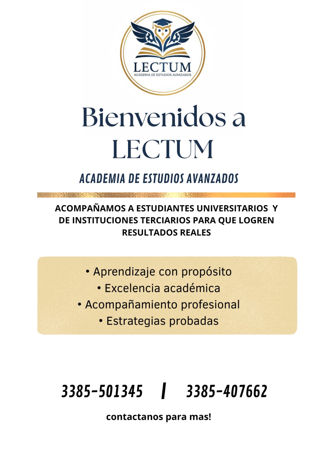 LECTUM: la nueva academia que impulsa el éxito académico en Laboulaye
